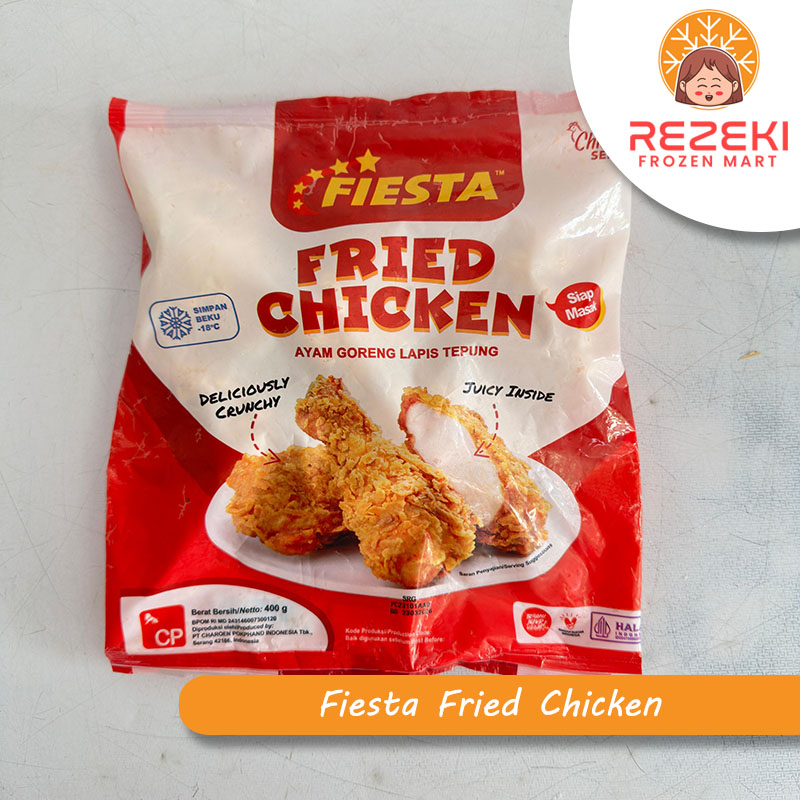 Fiesta Fried Chicken/Ayam Goreng Tepung - Rezeki Frozen Mart: Toko ...